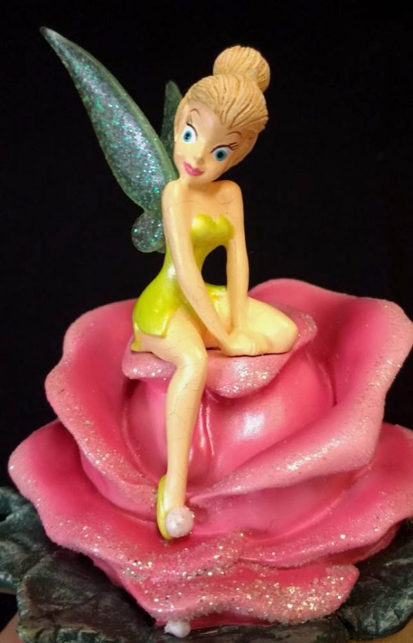 Disney Store Tinker Bell on Flower - O Espaço Virtual do Colecionador