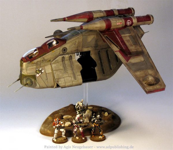 Star Wars Republic Gunship Model Kit Revell - O Espaço Virtual do ...