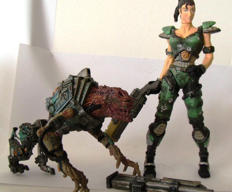 Quake-II Marine Athena Trendmasters - O Espaço Virtual do Colecionador