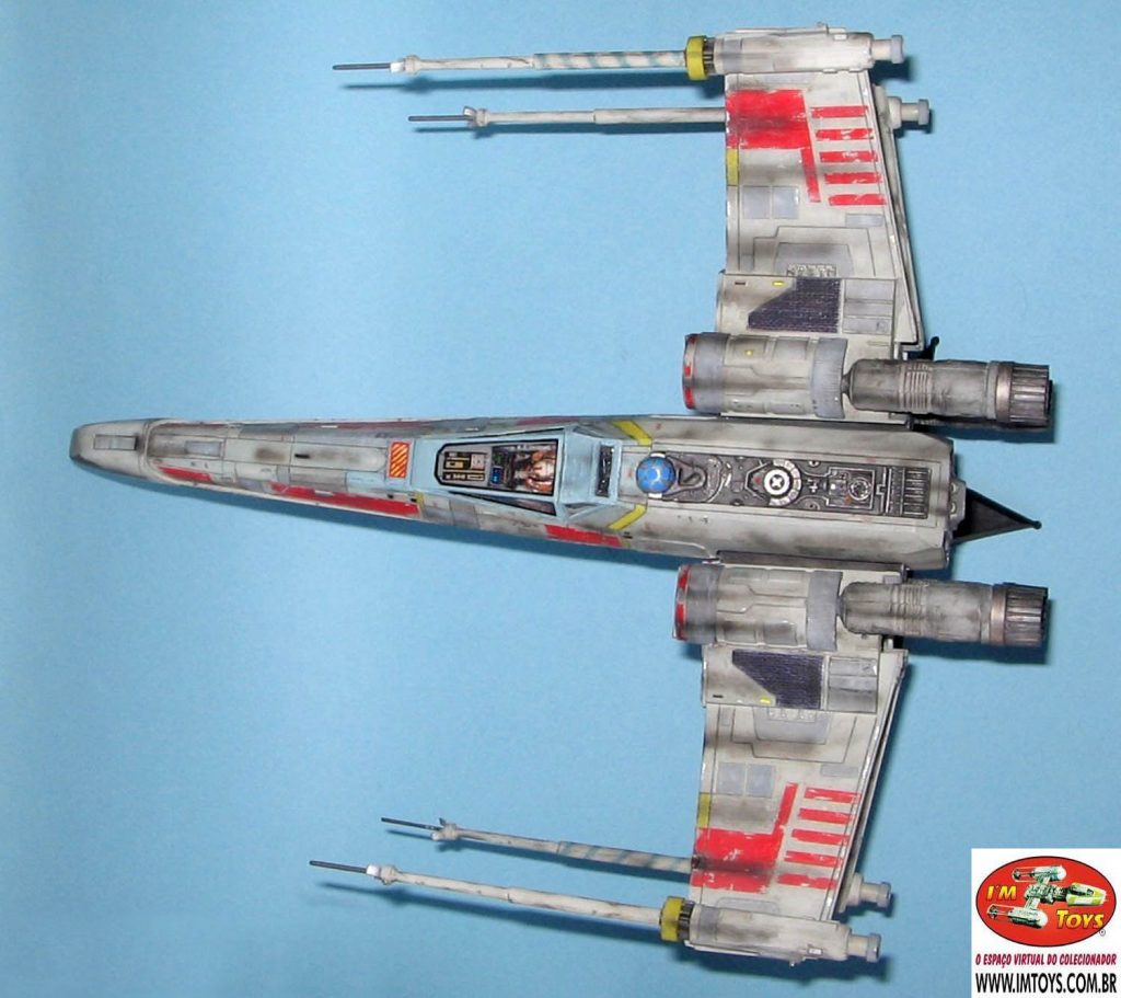 Star Wars X-Wing Fighter Model Kit MPC - O Espaço Virtual do Colecionador