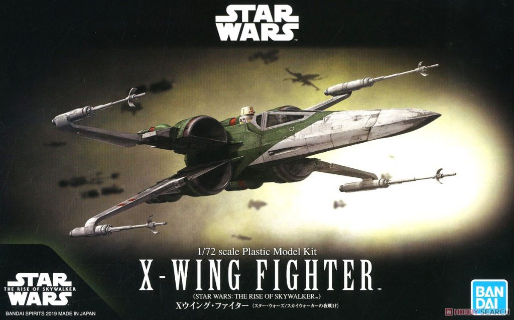 Star Wars Ep.09 T-70 X-Wing Fighter 1/72 Model Kit BANDAI - O Espaço ...