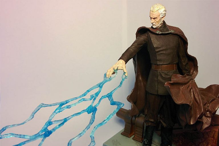 Star Wars Count Dooku Unleashed Statue Hasbro - O Espaço Virtual do ...