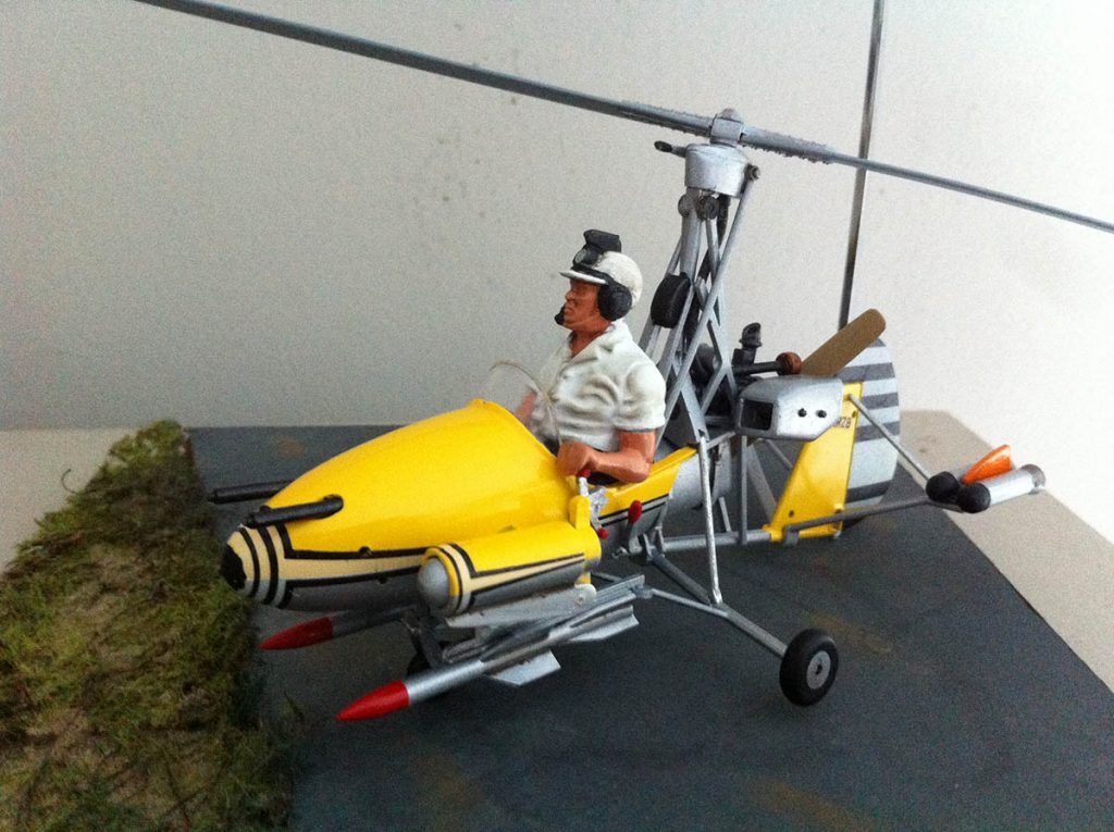 007 Autogyro Model Kit Airfix - O Espaço Virtual do Colecionador