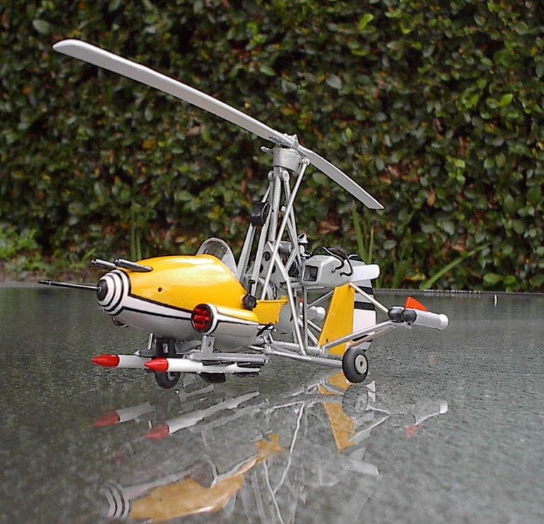 007 Autogyro Model Kit Airfix - O Espaço Virtual do Colecionador