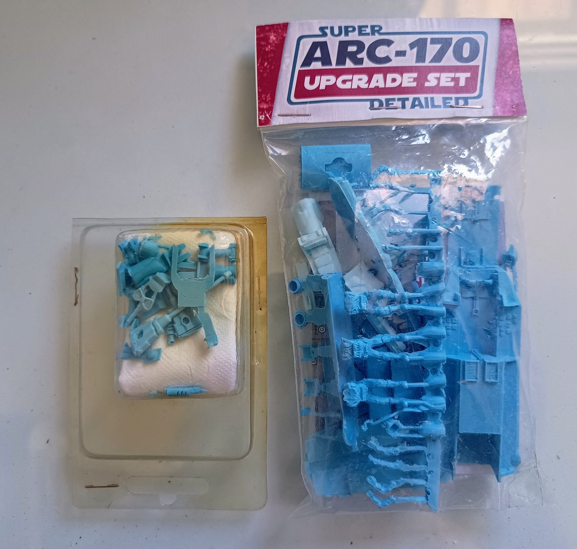 Star Wars ARC-170 Model Kit Revell + EXTRAS - O Espaço Virtual do ...