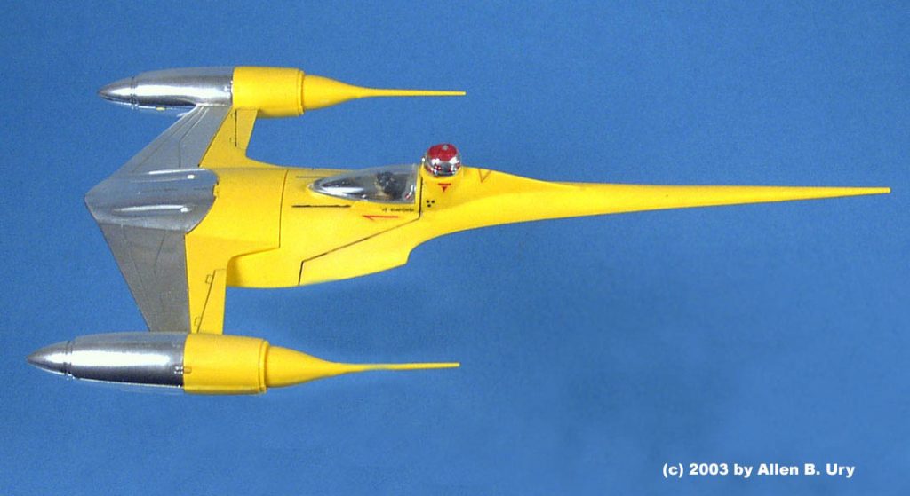 Star Wars Naboo Fighter + EXTRA Model Kit AMT - O Espaço Virtual do ...