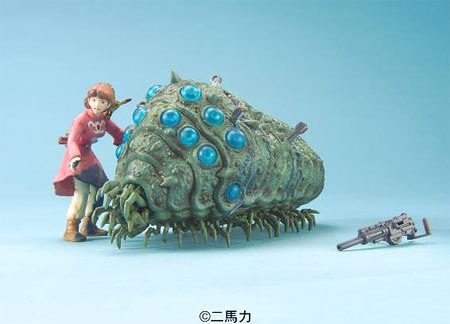 Nausicaa Ohmu Model Kit Bandai - O Espaço Virtual do Colecionador