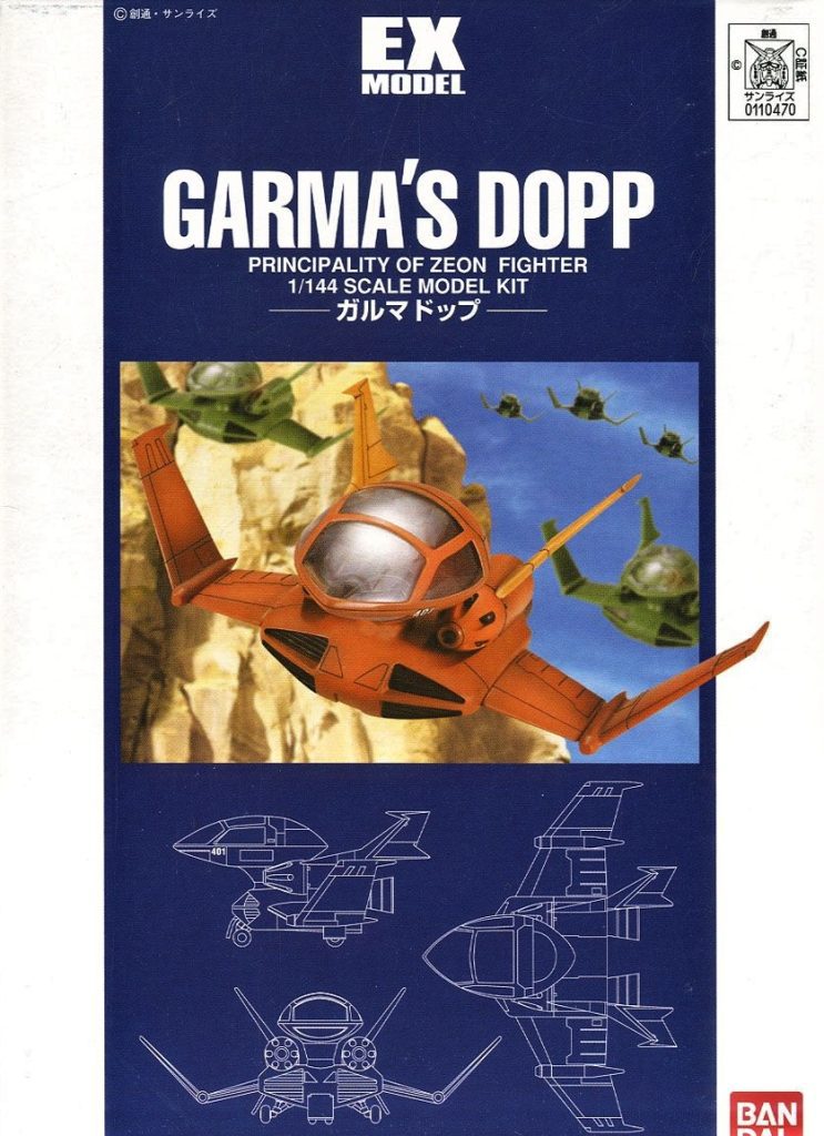 Gundam Grama's Dopp Fighter 1/144 Bandai - O Espaço Virtual do Colecionador