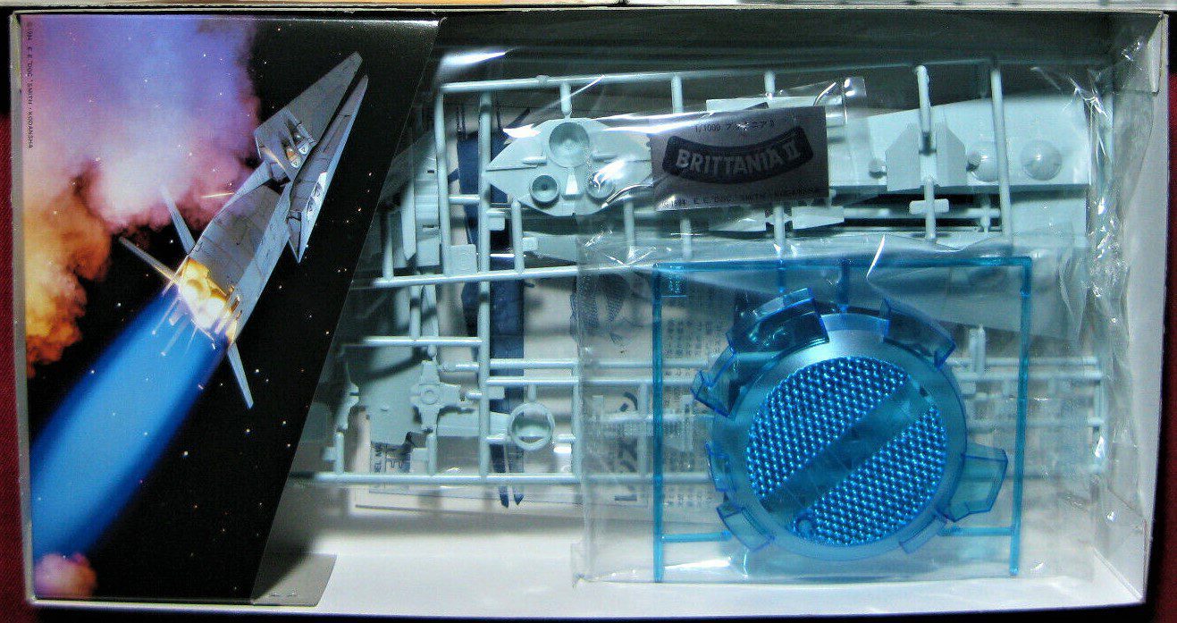 Lensman - Britania-II Spaceship Model Kit - O Espaço Virtual do ...