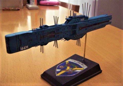 Legend of the Galactic Heroes - Hyperion Battleship - Resin Model - O ...