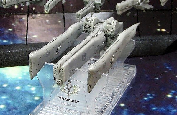 Legend of the Galactic Heroes - Ostmark Shild Ships - Resin Model - O ...