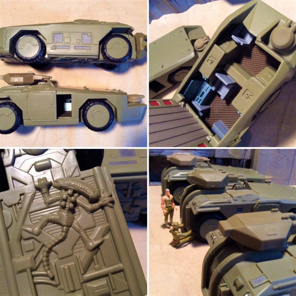 Aliens APC Tank - Galoob Action Fleet - O Espaço Virtual do Colecionador