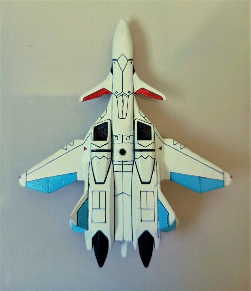 Macross VF-11 Thunderbolt Fighter 1/144 MONTADO - O Espaço Virtual do ...