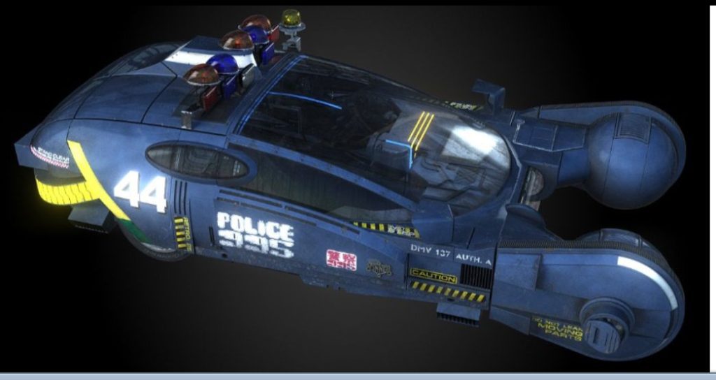 Blade Runner - Spinner - Model Kit 1/24 Fujimi - O Espaço Virtual do ...