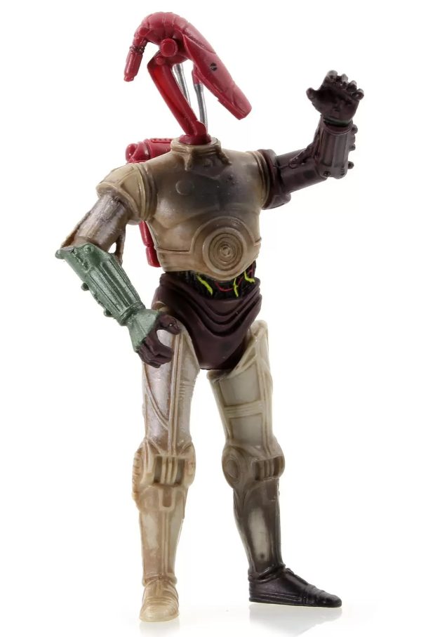 Star Wars Action Figure - C3-PO w/ Battle Droid Head - Hasbro - O ...