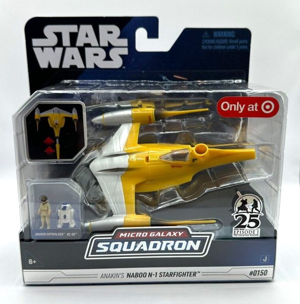 Star Wars N-1 Naboo Fighter Micro Galaxy Squadron - O Espaço Virtual do ...