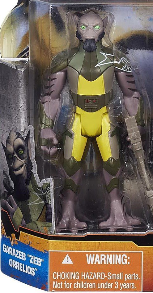 Star Wars Action Figure - Garazeb "Zeb" Orrelios - Hasbro - O Espaço ...
