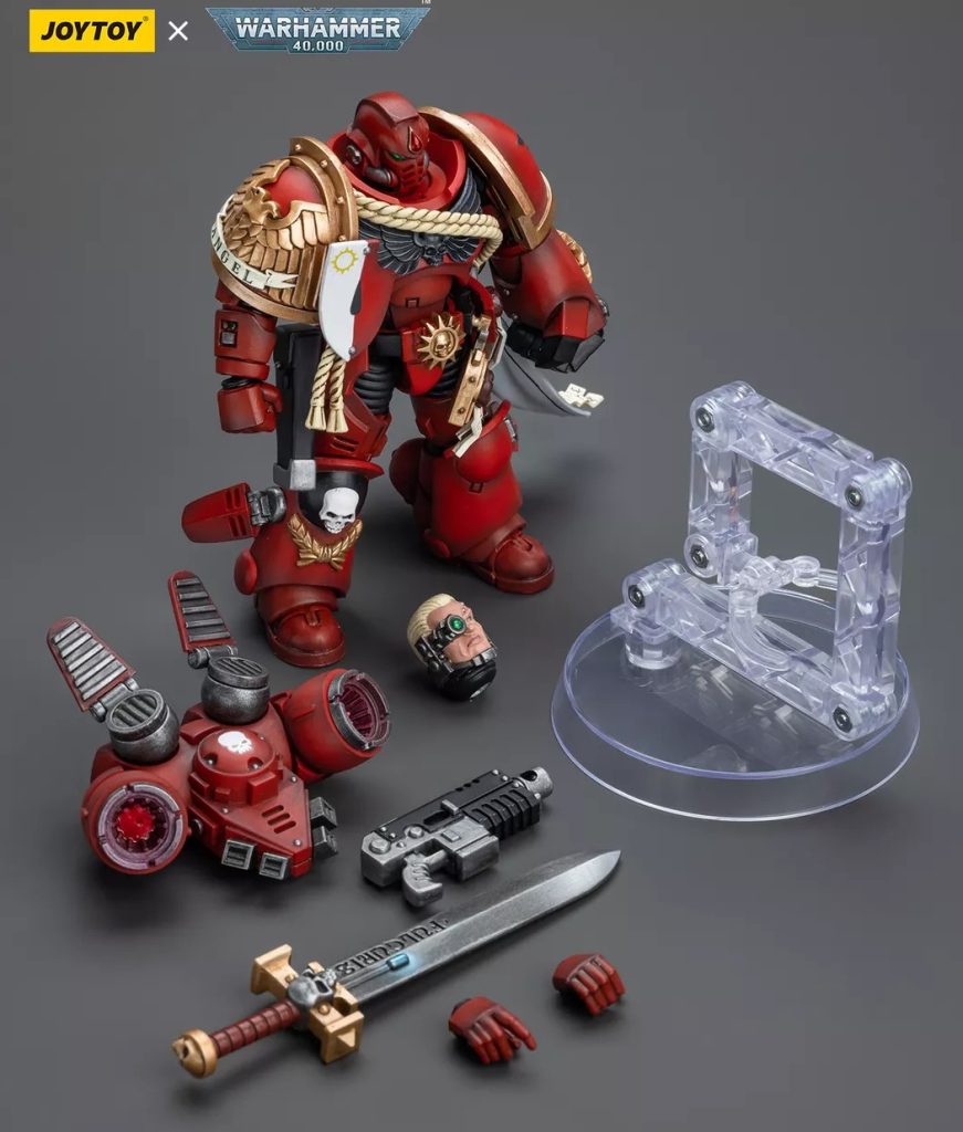 Warhammer 40K Blood Angels Captain with Jump Pack Action Figure - O ...