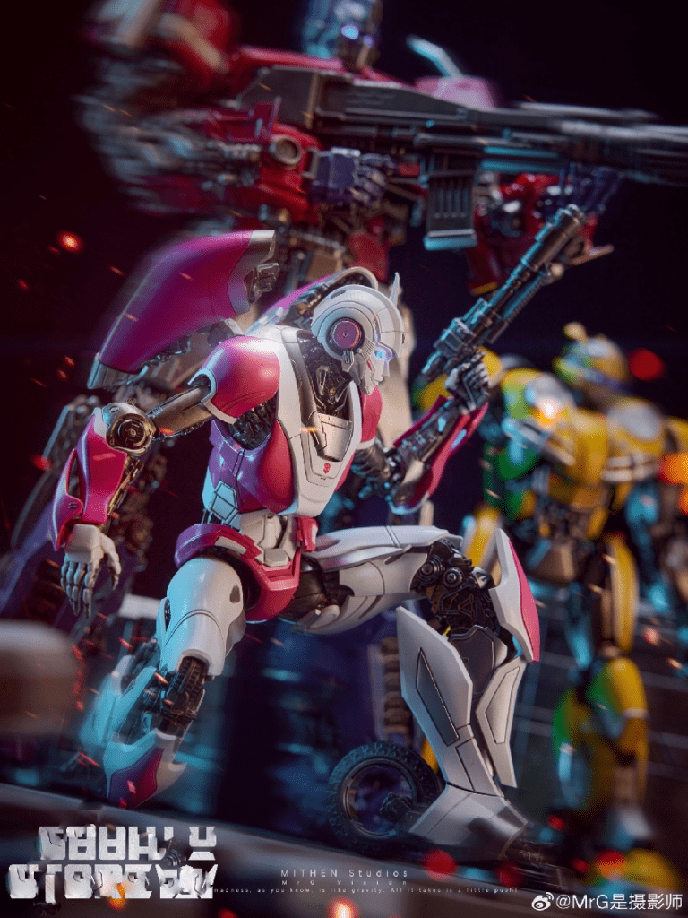 Transformers Arcee Three Zero - O Espaço Virtual do Colecionador