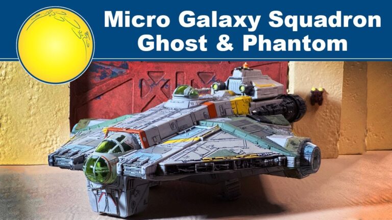 Star Wars GHOST Micro Galaxy Squadron - O Espaço Virtual do Colecionador