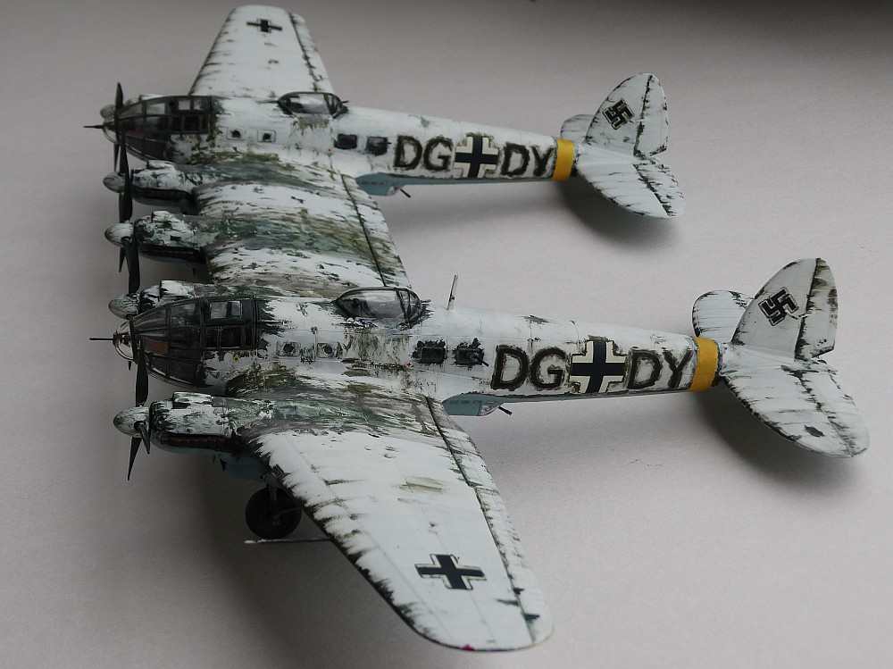 He-111 Zwilling 1/72 Hasegawa - O Espaço Virtual do Colecionador